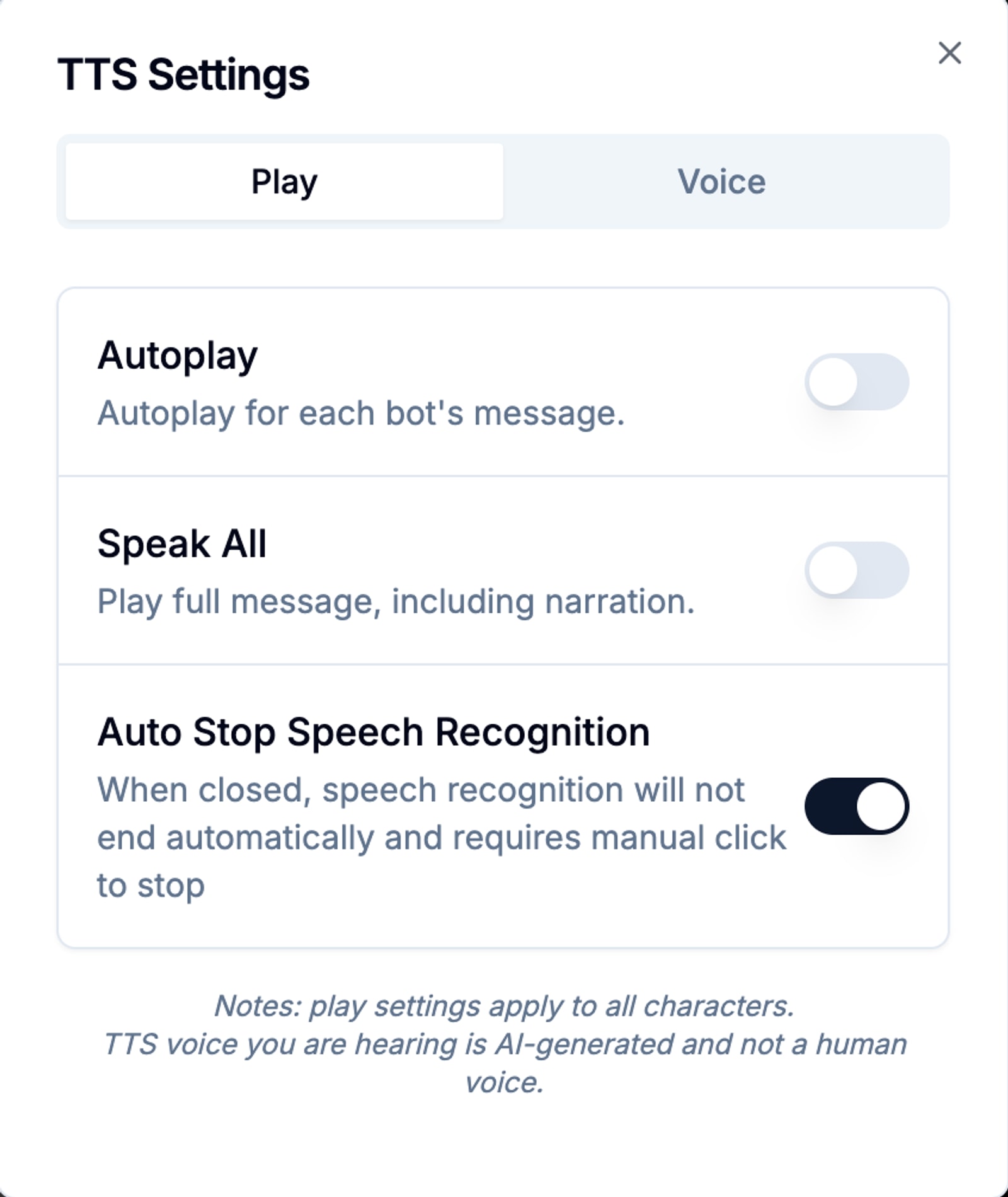 Ongoing Introduction to Chat Interface Functions | AICupid